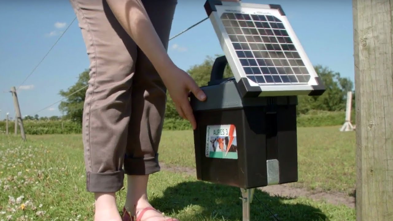 Weidezaungerät Solar - VOSS.farming Aures 3 (9V, 12V und 230V und Solar ...