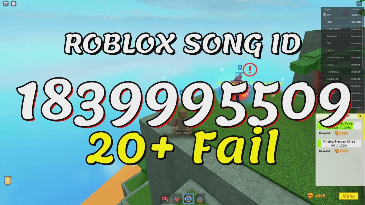 20+ Fail Roblox Song IDs/Codes - YouTube