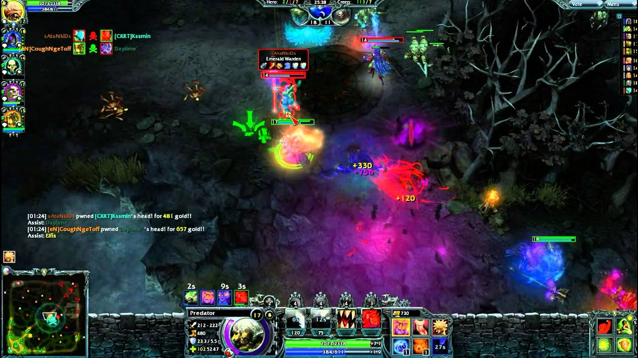 Heroes of Newerth - Predator Gameplay - YouTube
