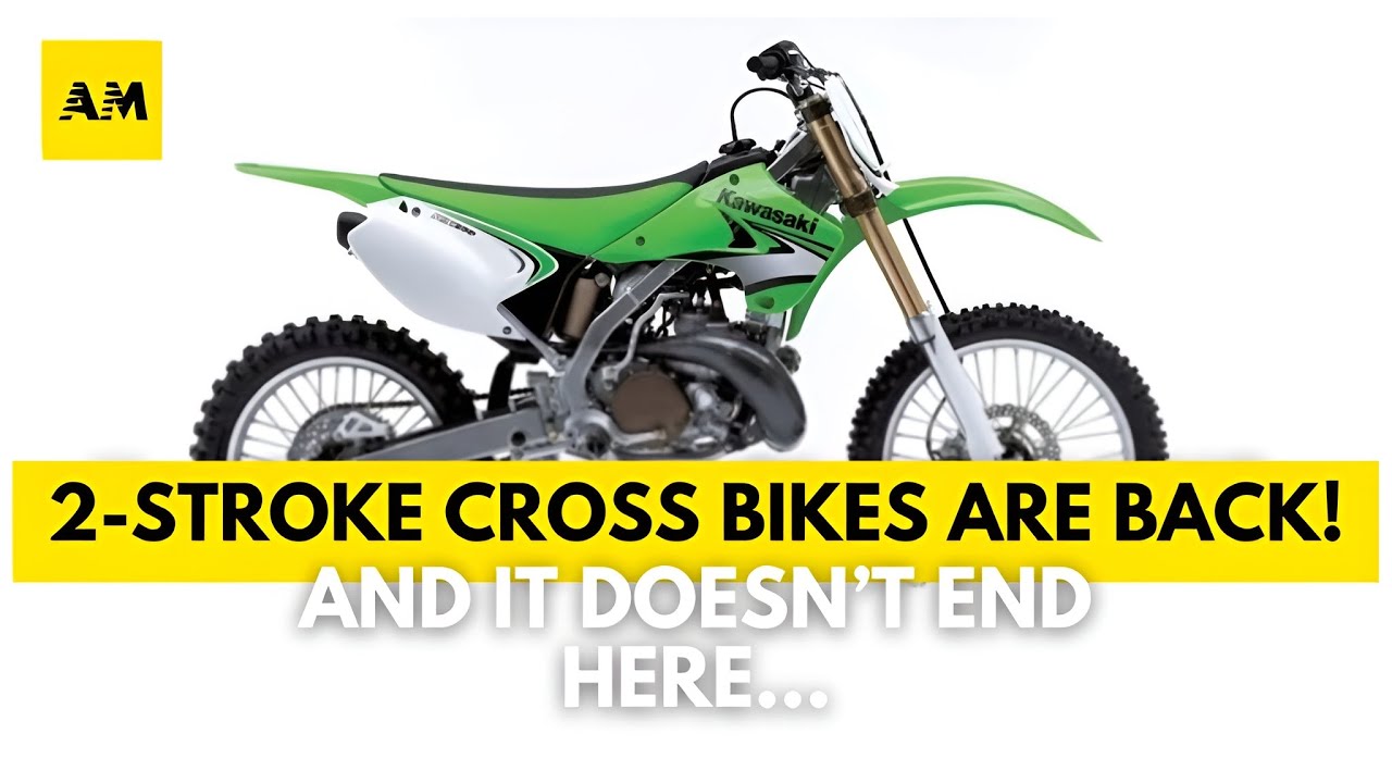 Kawasaki Shocks Everyone: 2-Stroke Cross Bikes Are Back! - YouTube