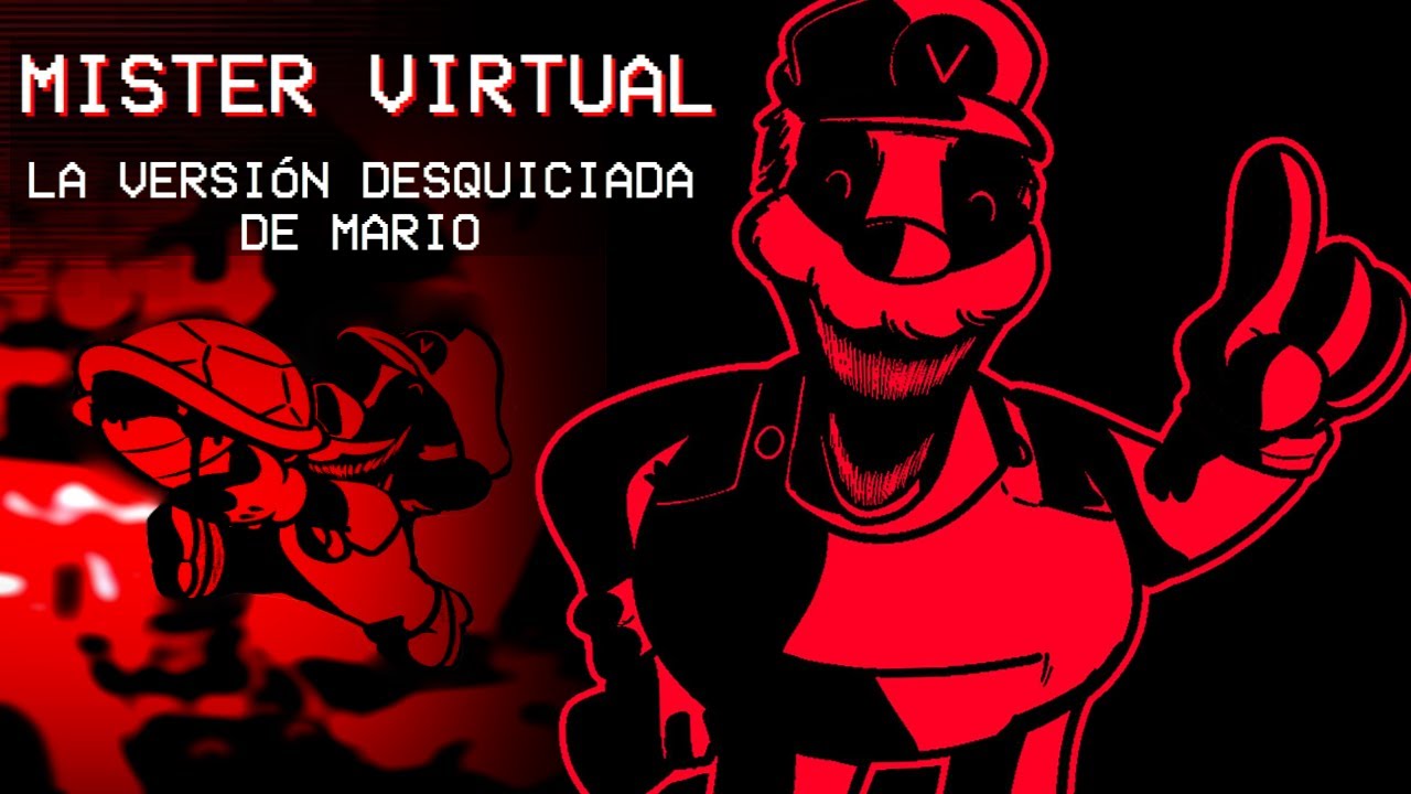 ¿Quién es Mr Virtual? - La Versión Desquiciada de Mario - YouTube