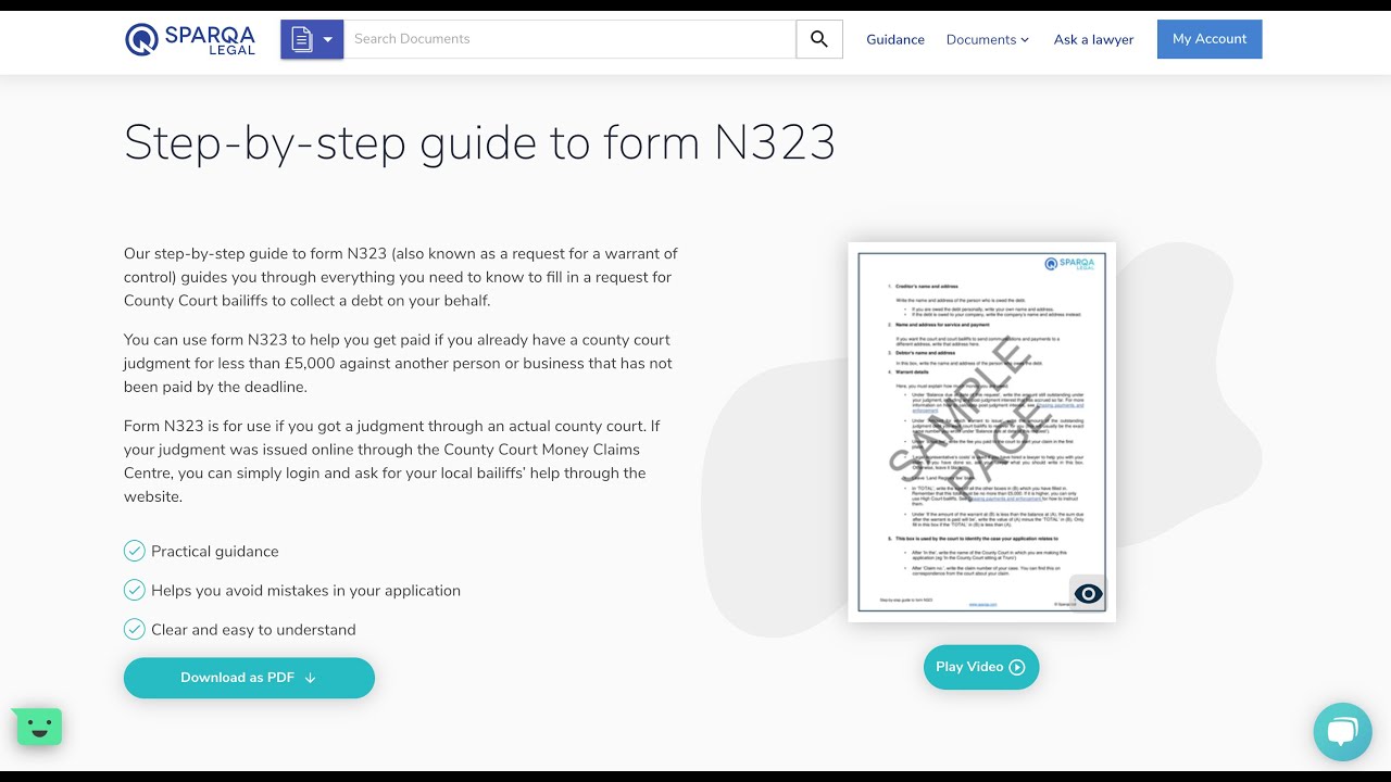 Step-by-step guide to Form N323 - YouTube