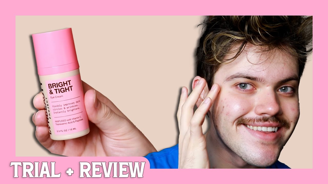 innbeauty project bright & tight eye cream | trial + review - YouTube