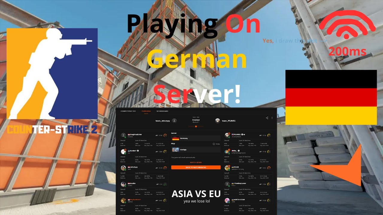 FACEIT Germany Server Experience | CS2 INDONESIA - YouTube