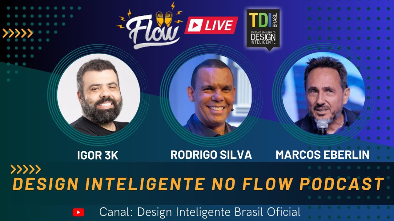 Design Inteligente no Flow Podcast - YouTube