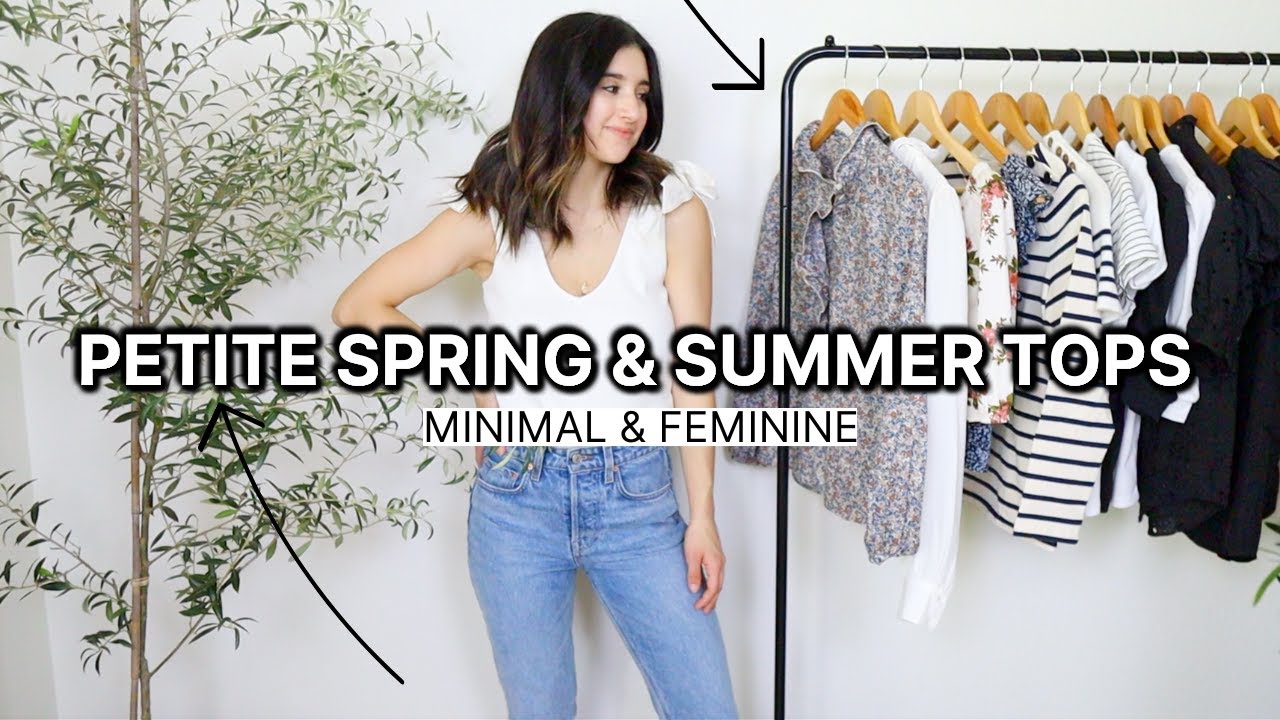 Petite Friendly Tops For Spring & Summer 2023! Minimal, Timeless ...
