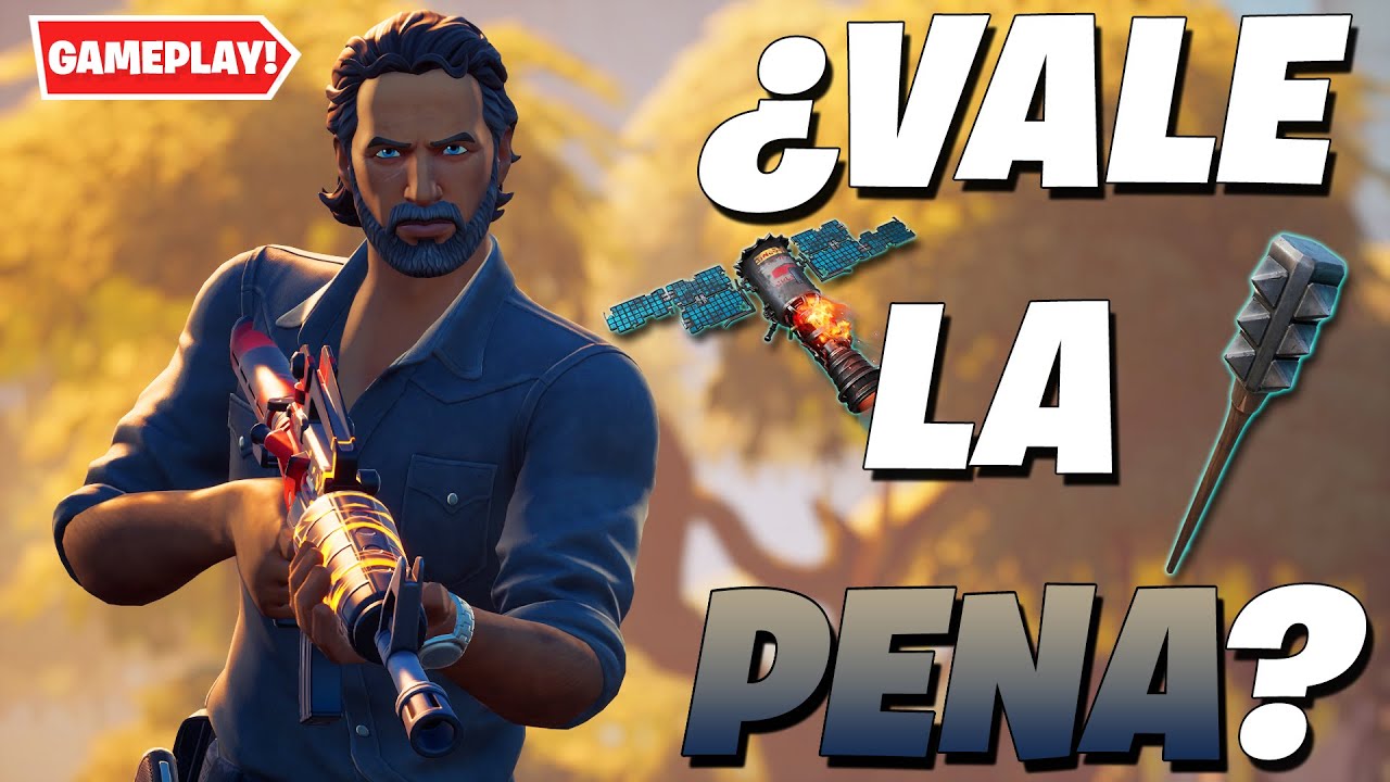 ¿VALE LA PENA COMPRAR LA SKIN DE RICK GRIMES | Fortnite: Battle Royale ...