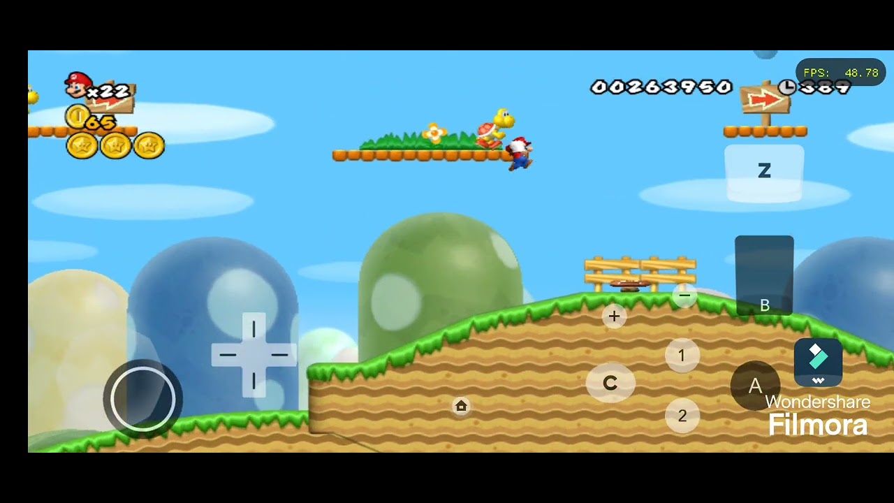 Jugando a New Súper Mario Bros Wii - YouTube