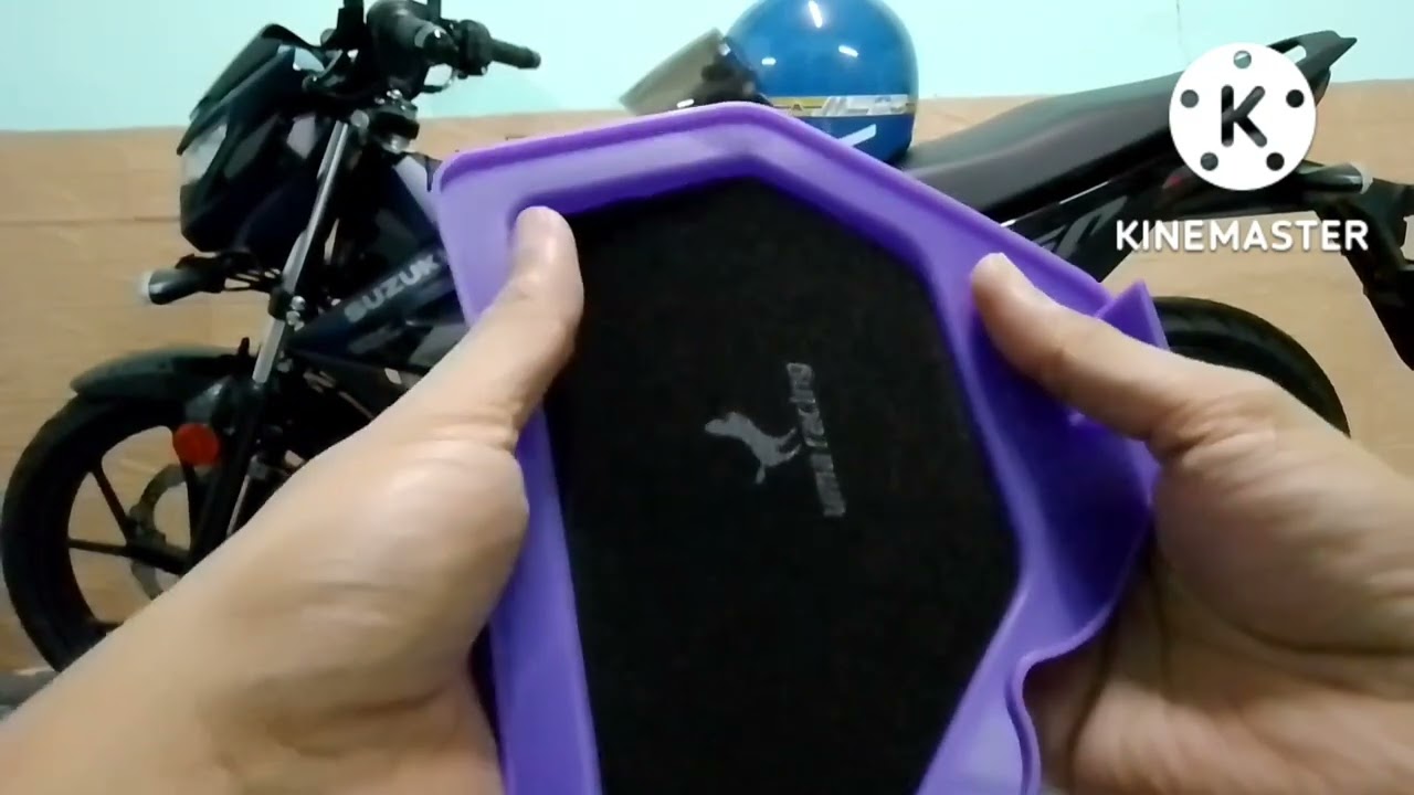 Suzuki Raider Aku install Air Filter Uma Racing, Padu Ke... - YouTube
