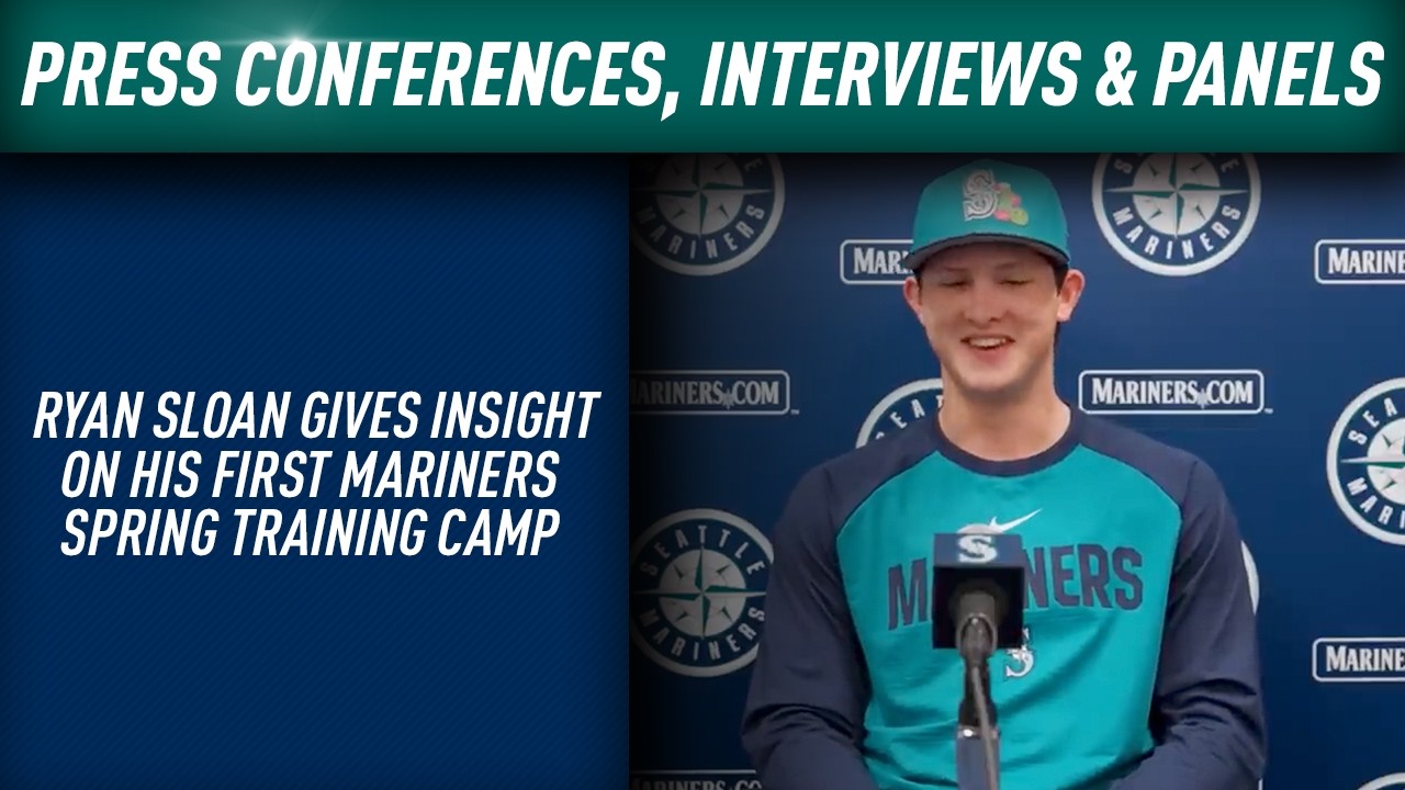 2026 Seattle Mariners Spring Training Media Session (Feb. 14): Ryan ...