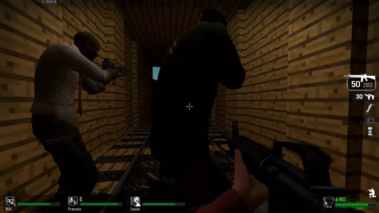 Left 4 dead IDIOCRACY / minecraft map part 2 / by sh0rtround - YouTube