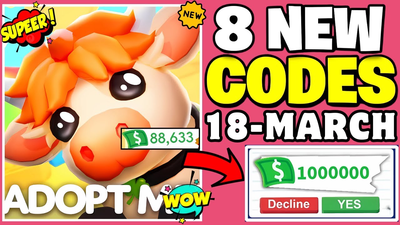 [UPD]*NEW CODES* ADOPT ME REDEEM CODES 2025 - ROBLOX ADOPT ME CODES ...