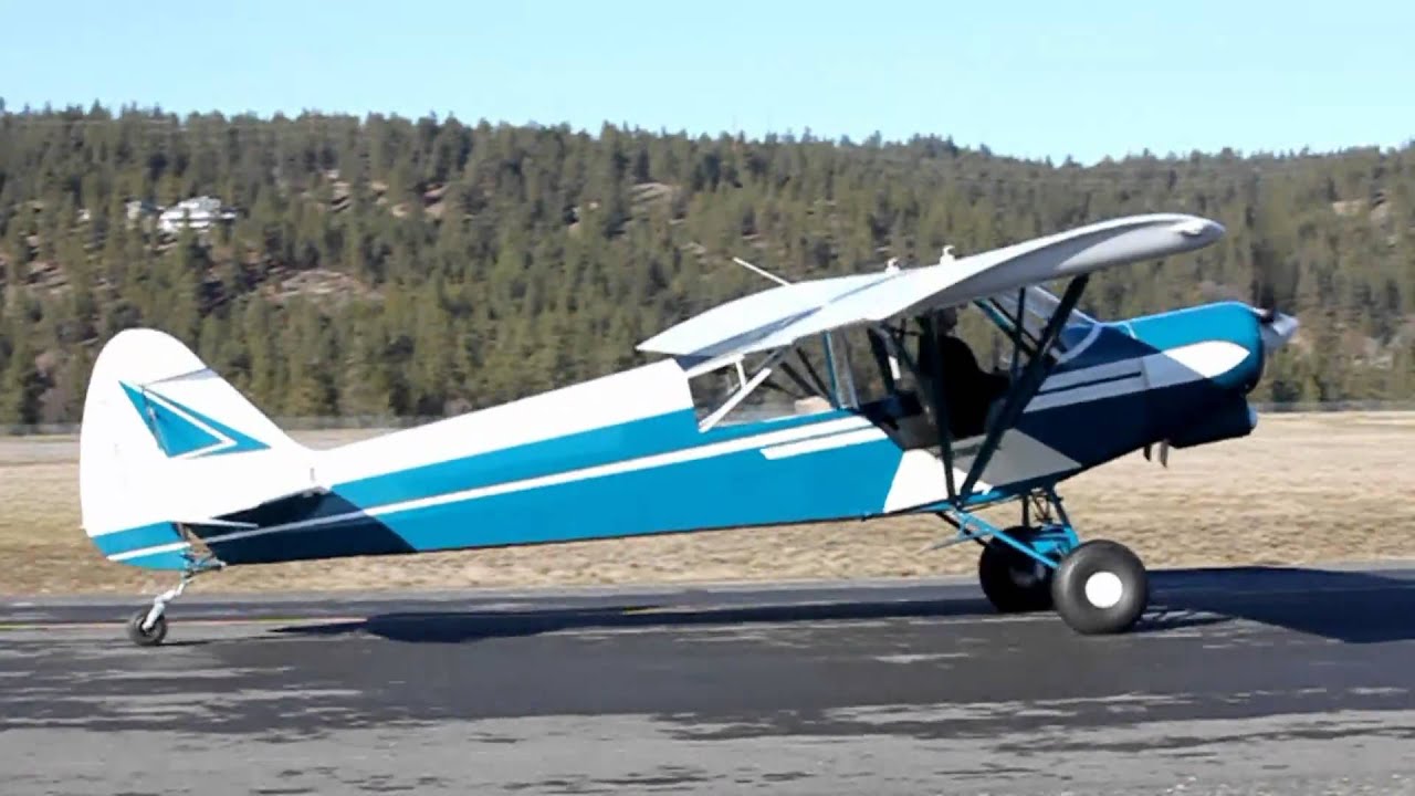 First Flight of my Experimental Super Cub (Alt Ending) - YouTube