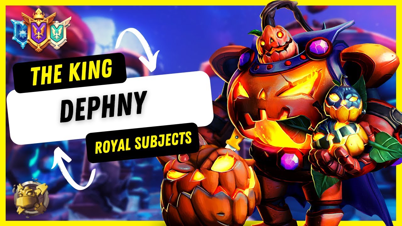 The King Dephny (#5 Grand Master ) BombKing Ranked Gameplay Paladins ...