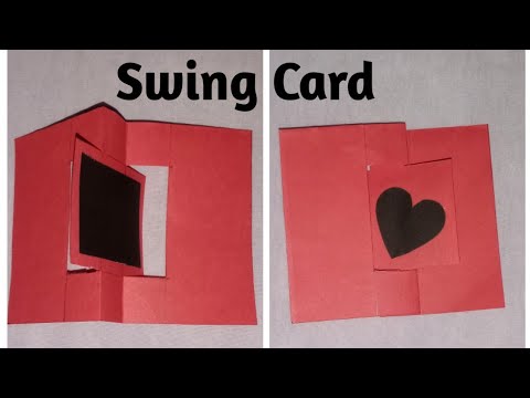 #Swing Card #Handwork #tutorial. How to make a swing card // easy Swing ...