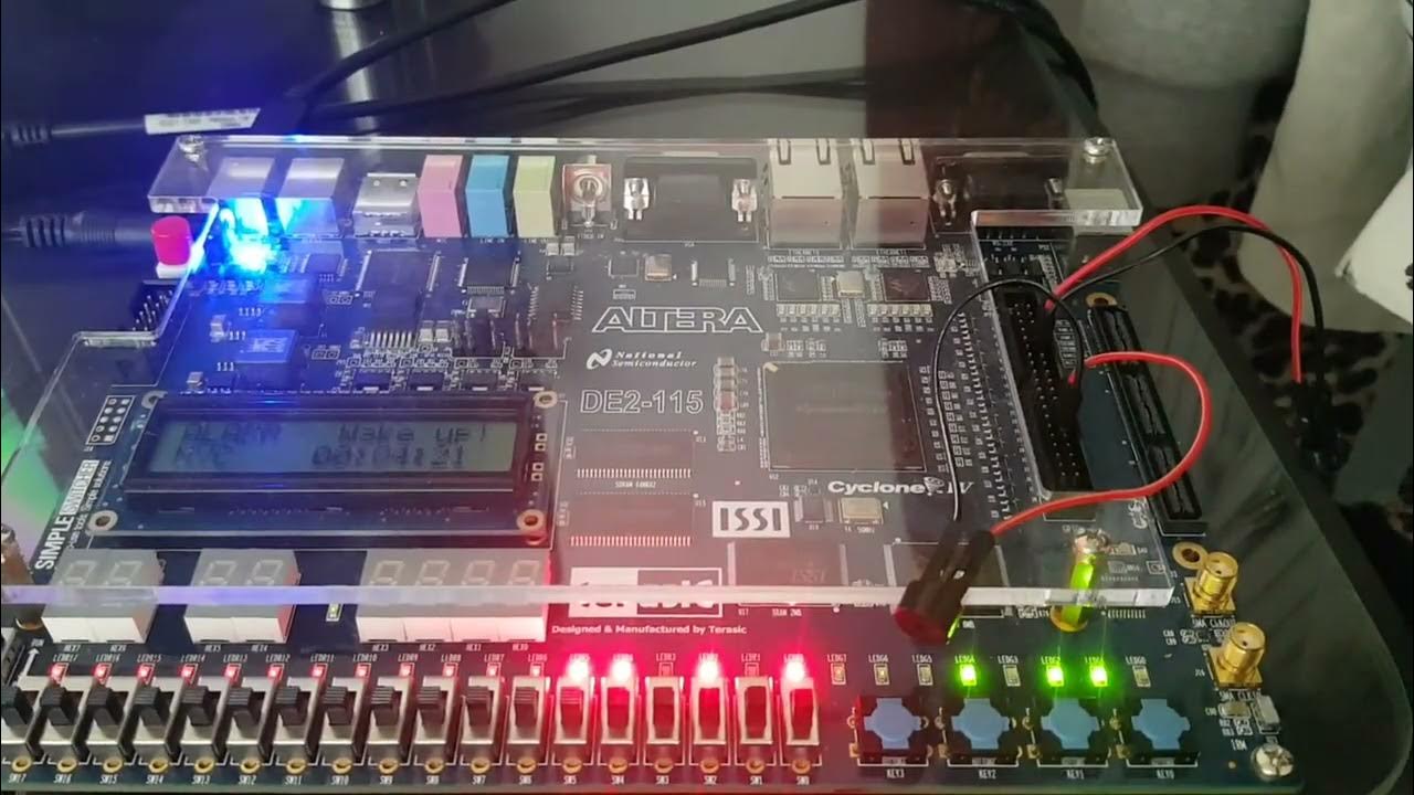 Verilog Hdl을 이용한 디지털 시계 Youtube