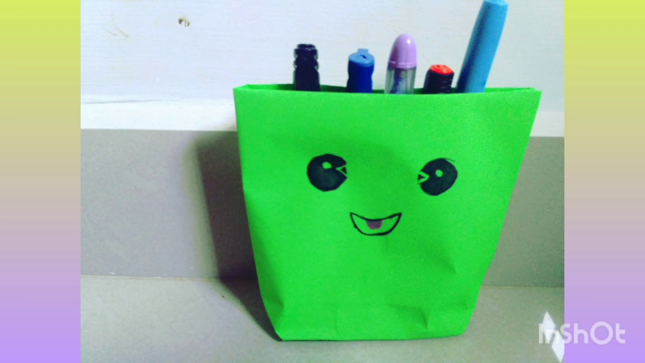 Easy Paper Bag Making in Just 1minute YouTube Easy Paper Bag Making in Just 1minute YouTube