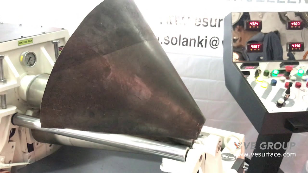 Small Diameter Conical Tank Bending machine | V9 EHM-4R-L550-DX | www ...