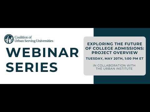 Exploring the Future of College Admissions - YouTube