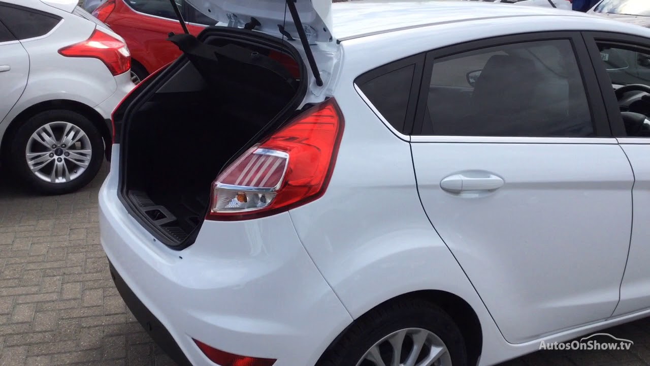 FORD FIESTA TITANIUM X WHITE 2017 - YouTube