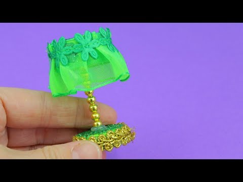 DIY room decor ❤️ How to make miniature lamp