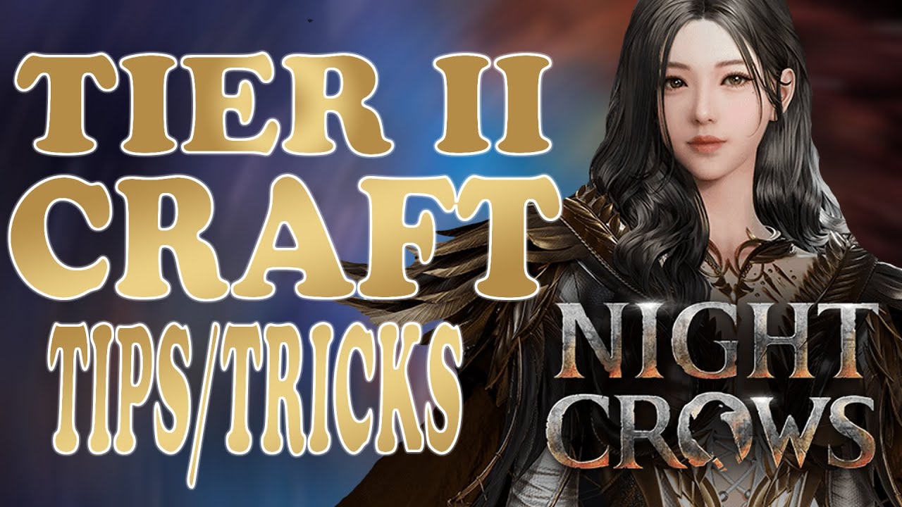 How to CRAFT TIER 2 item in NIGHT CROW! - YouTube