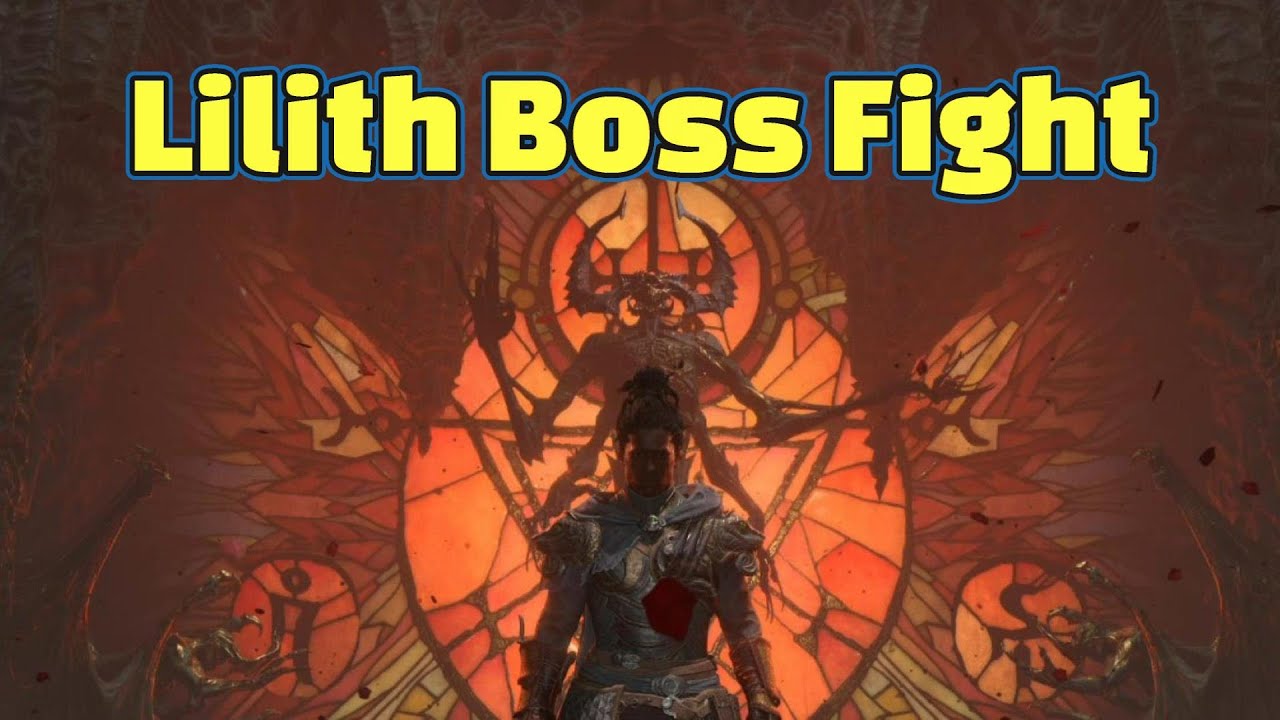 diablo IV final boss Lilith Rouge - YouTube