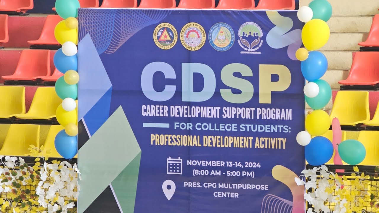 CDSP FOR COLLEGE STUDENTS: PROFESSIONAL DEVELOPMENT ACTIVITY - YouTube