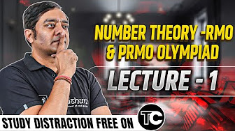 Number Theory-Maths Olympiads Online Lecture Series-RMO,PRMO - YouTube