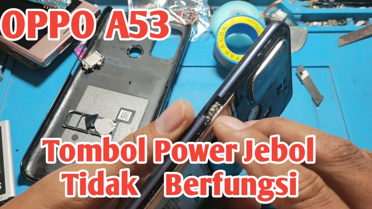 Replace Swit Power Oppo A53#done - YouTube