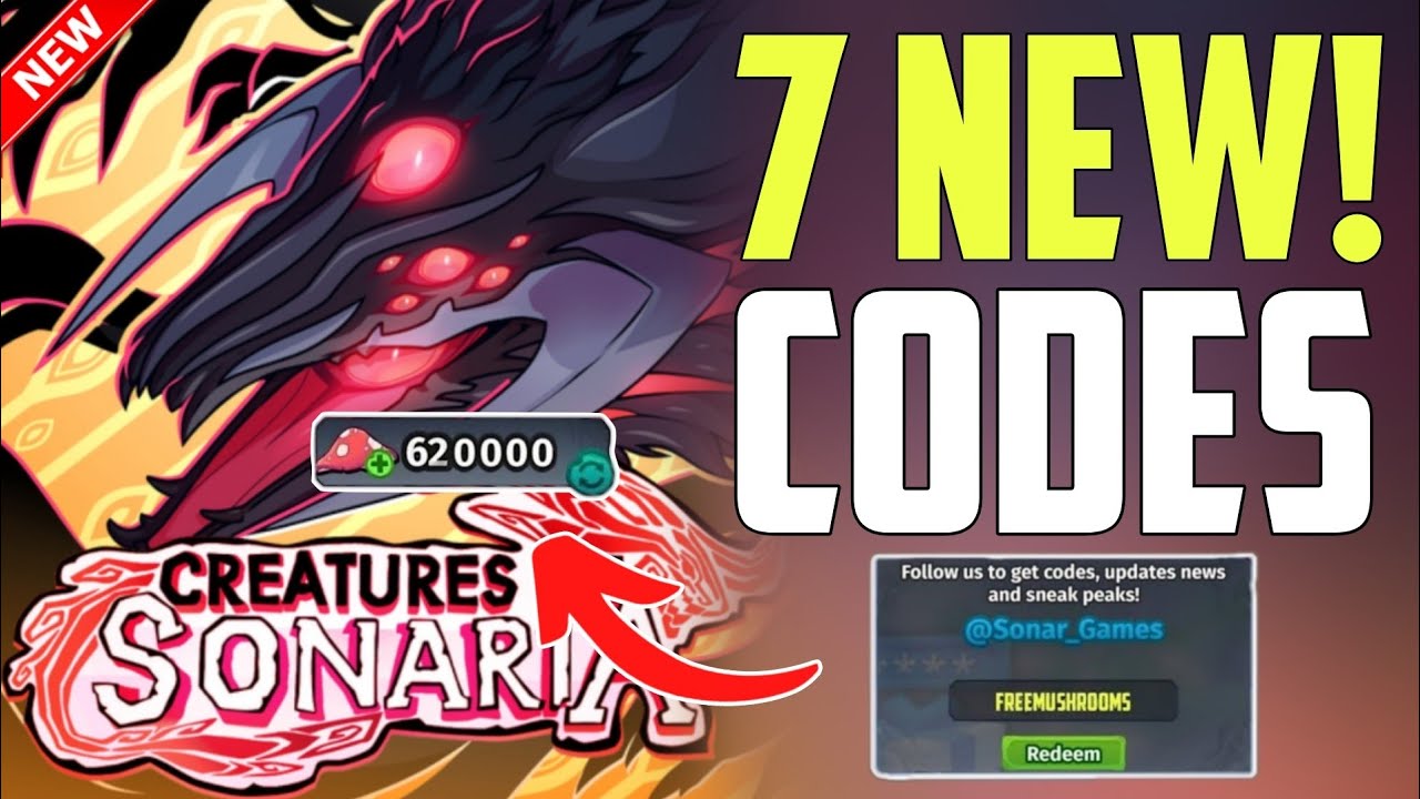 ⚠️NEW!! Codes⚠️CREATURES OF SONARIA ROBLOX CODES | CREATURES OF SONARIA CODE - YouTube