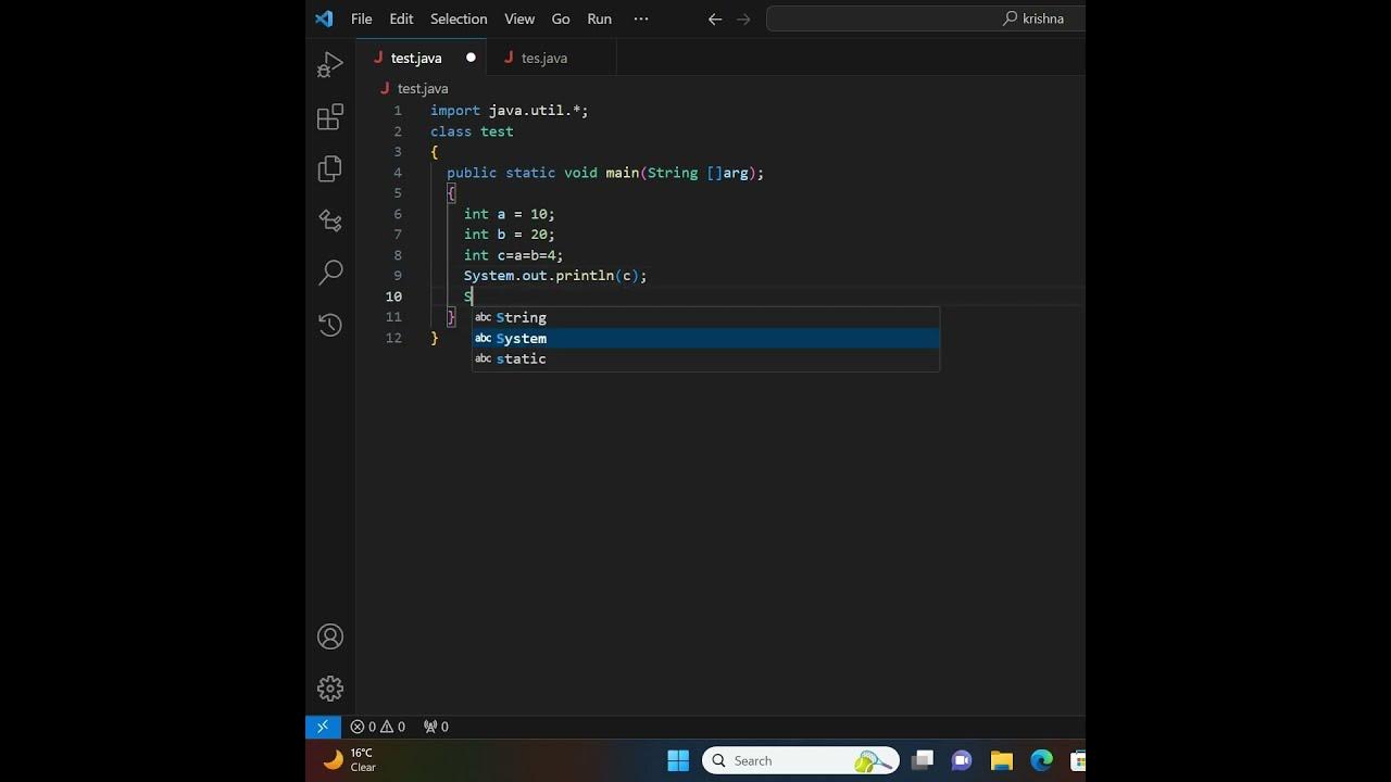 Equal Operator Evaluate Right To Left Using Java Code Java Javascipt Codinglover Codelover
