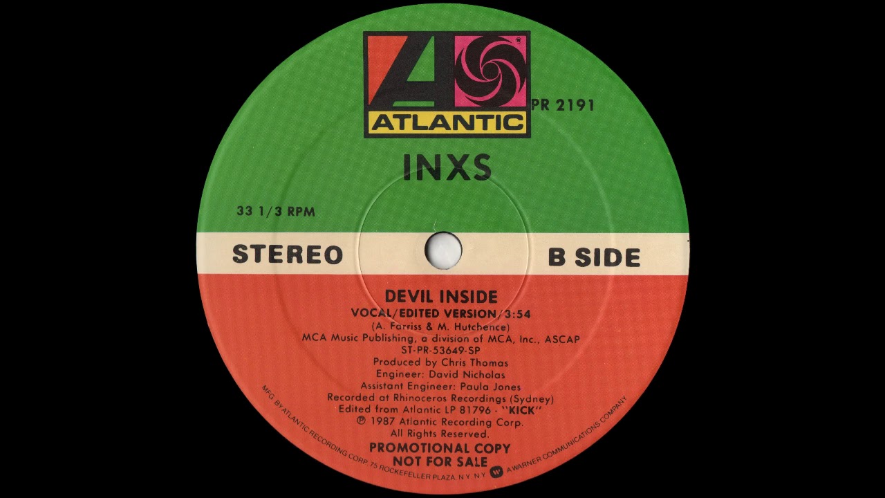 INXS - Devil Inside (Edit Version) - YouTube