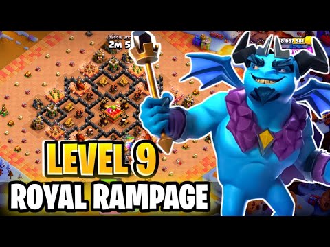 Royal Rampage Challenge 9 Complete In Hero Controller Events | Clash Of ...