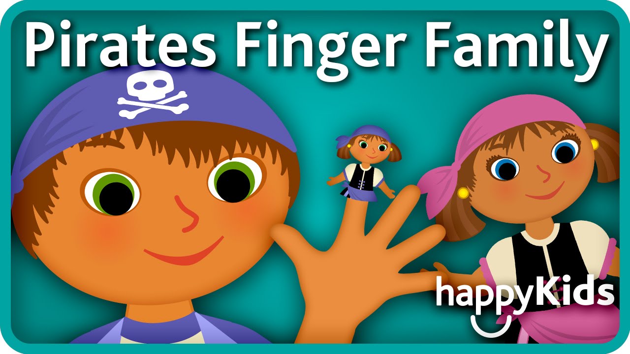 Finger Family Song - PIRATES - Daddy Finger Nursery Rhyme Song - YouTube