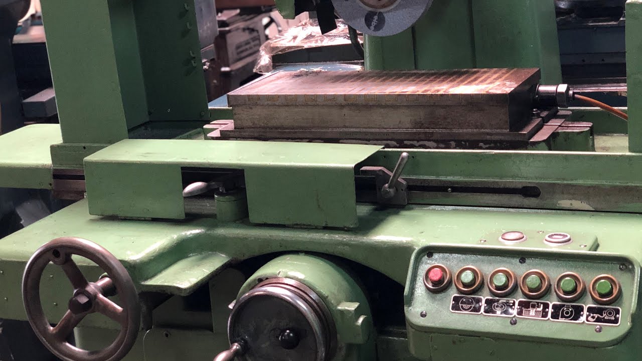 ABA FF 625 SURFACE GRINDER - YouTube