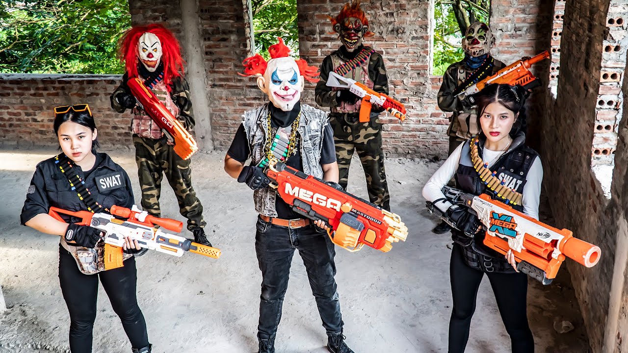 LTT Films : The Ultimate Street Showdown Masked Criminals vs Cops ...