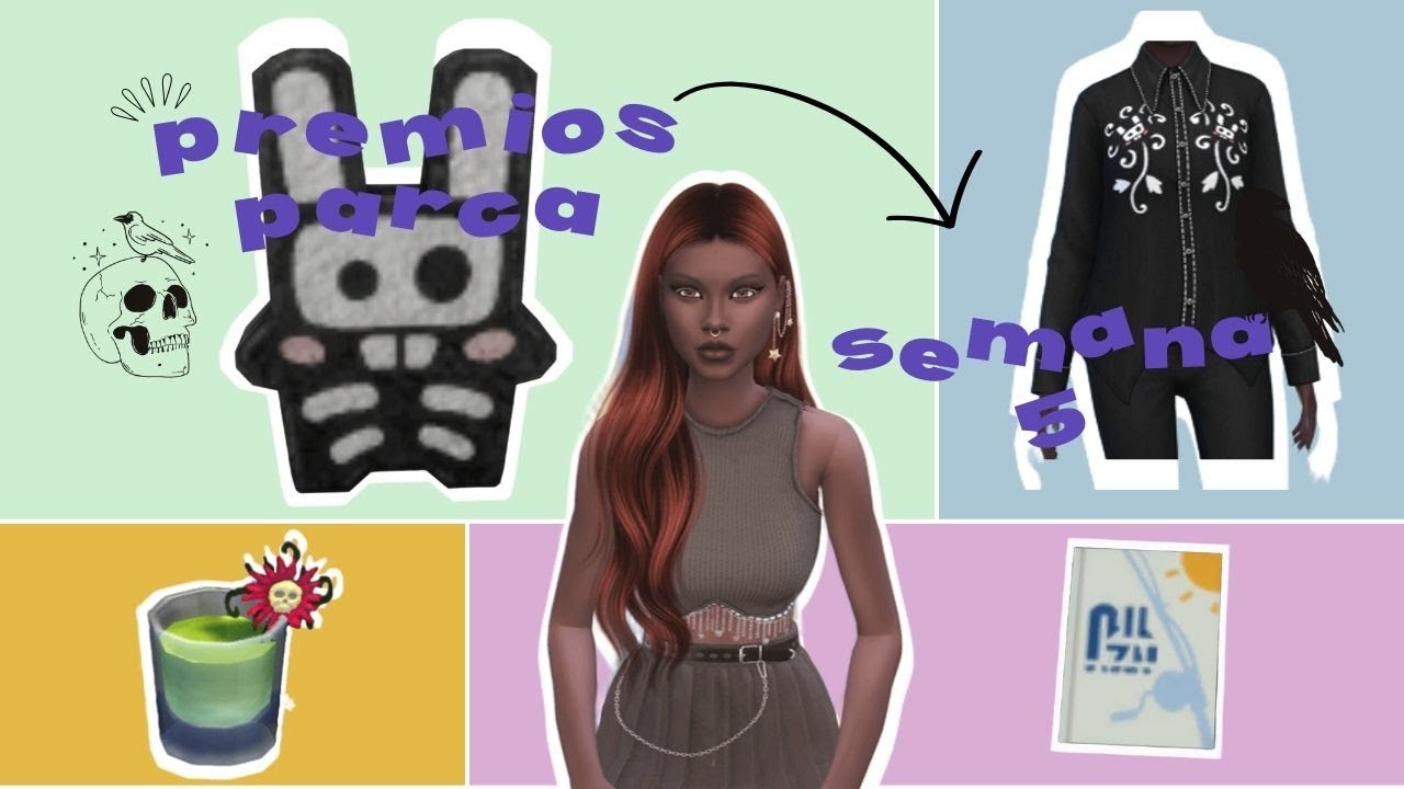 Guía RECOMPENSAS de la PARCA - SEMANA 5 - Sims 4 - YouTube