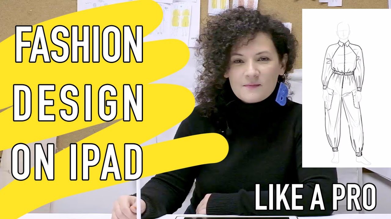 Fashion Design On iPad - From Sketch to Tech (Part 1) - WFW - YouTube