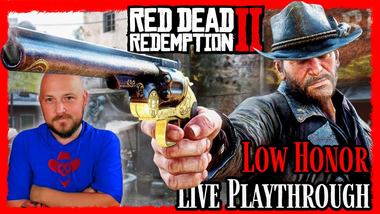 RDR2🔴Live! Low Honor Playthrough, Challenges, Secrets & Hidden ...