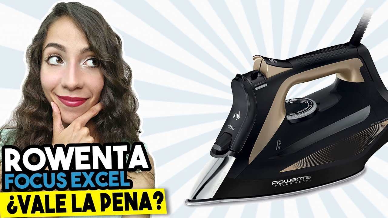 DESCUBRE el Plancha a vapor Rowenta Focus Excel DW5325 Análisis ...