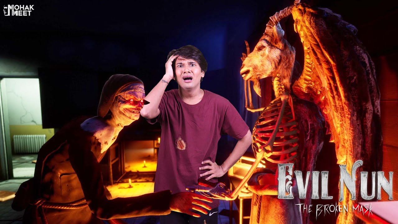 EVIL NUN : SATANIC RITUAL 👹 THE BROKEN MASK GAMEPLAY | HORROR GAME ...