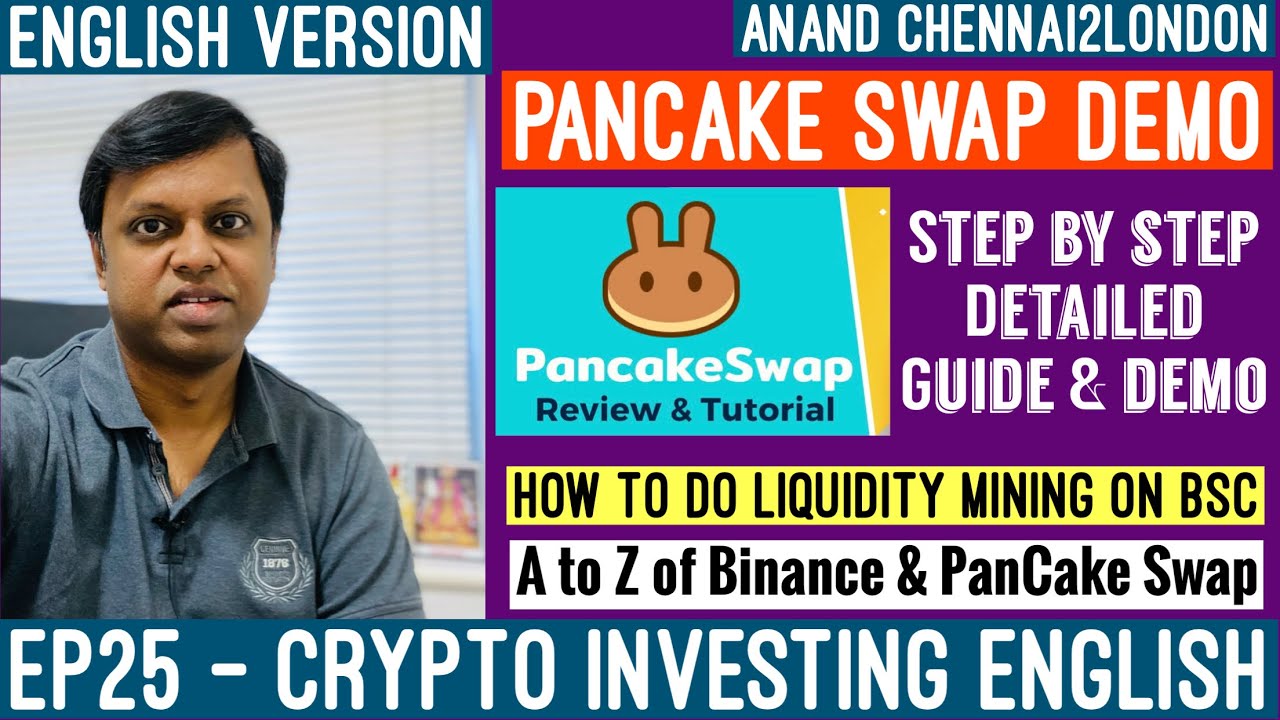 EP25 Crypto Investing ENGLISH | Pancake Swap Full DEMO | Crypto Mining| Step by Step Guide ...