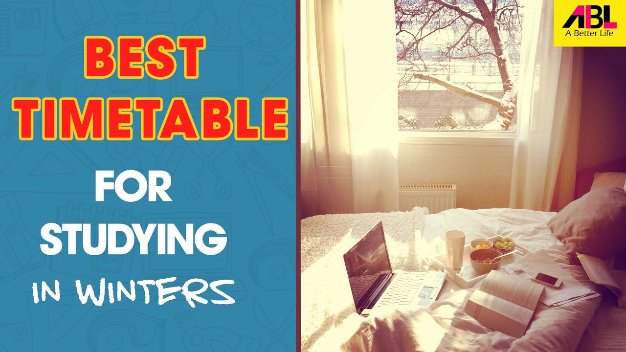 TOPPERS TIMETABLE FOR STUDYING DURING WINTERS|#studyhacks # ...