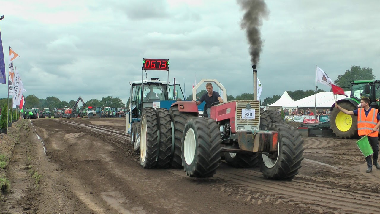 Martijn Knol steyr 1100 6 ton duits trek 1 coevorden 2019 - YouTube