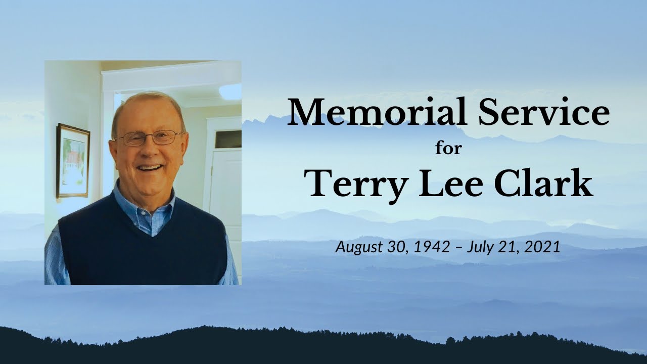 Memorial Service For Elder Emeritus Terry Lee Clark - YouTube