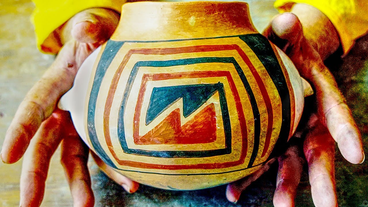 What Is Polychrome? Pottery Q&A - YouTube