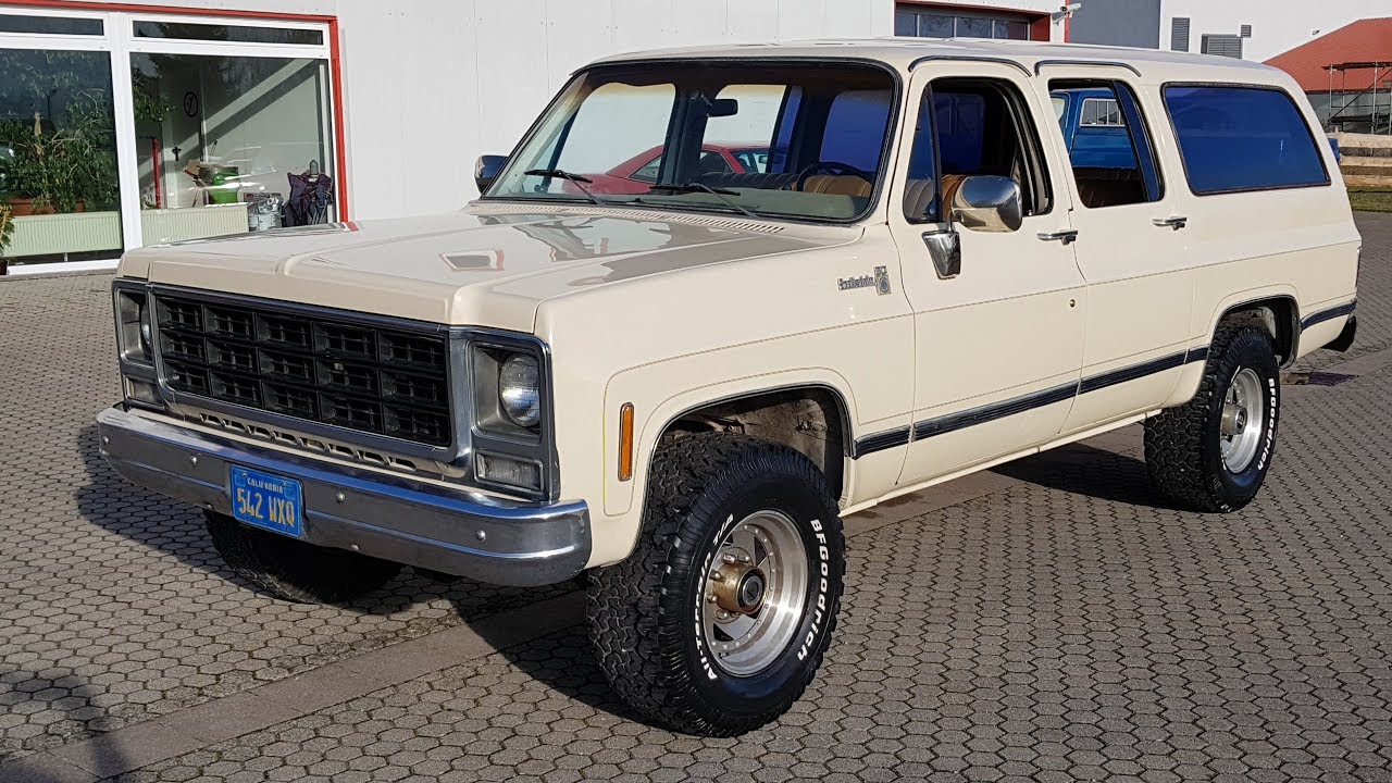 1979 Chevrolet Suburban 454cui 4x4 Beige - YouTube