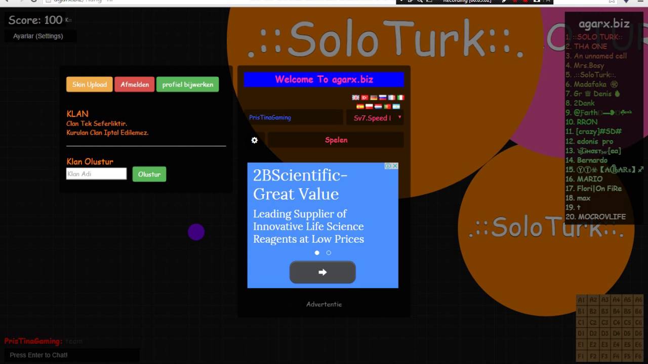 Agario - Agar - Agar.io Private Server || agarx.biz - YouTube