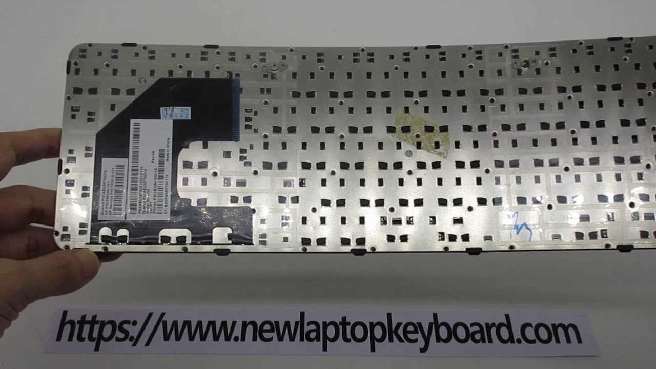 Brand new Hp Pavilion 15-B100 15-b101tx 15-B119TX Laptop keyboard - YouTube
